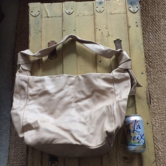 FERCHI | Bags | Ferchi Spain Genuine Leather Oversized Bag Blush Slouch ...